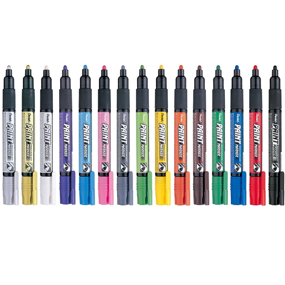 PENTEL permanentni PAINT marker MMP-20 OBLI VRH