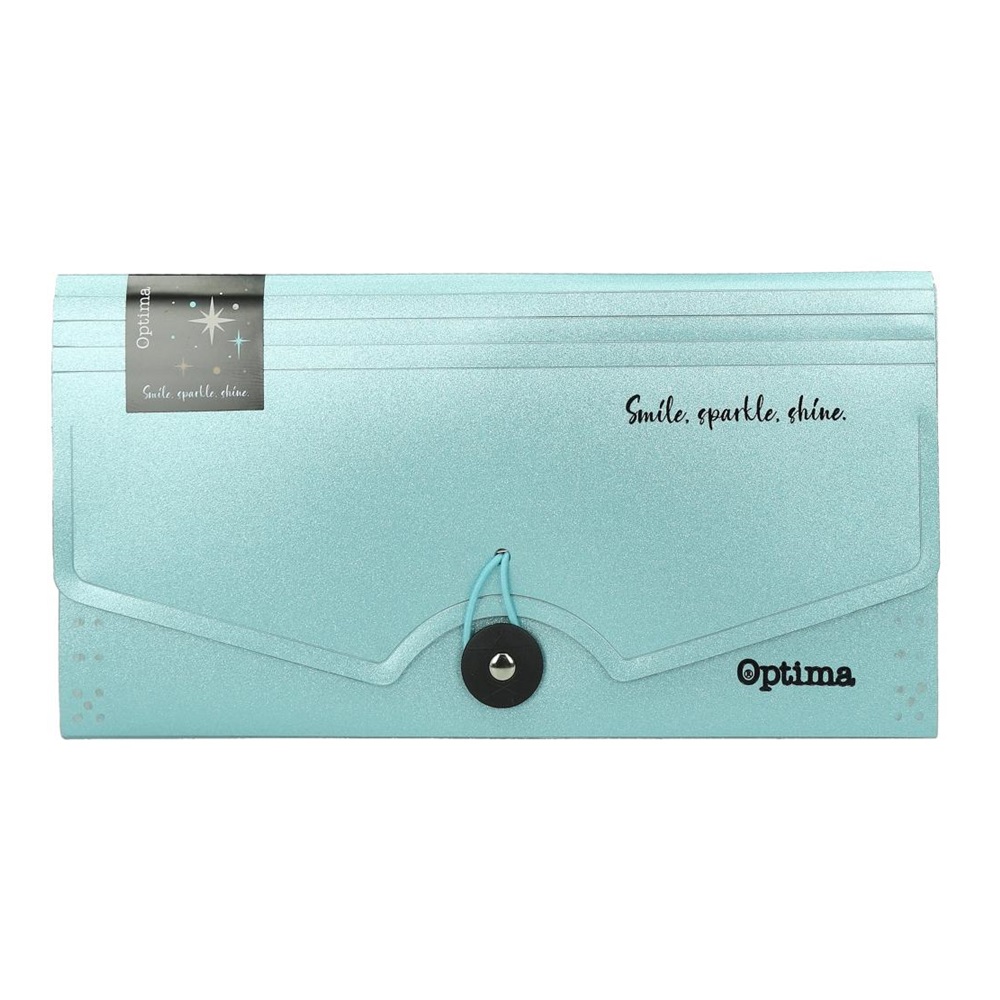 OPTIMA fascikla sa pregradama B6 GLITTER