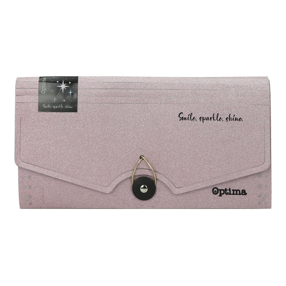 OPTIMA fascikla sa pregradama B6 GLITTER