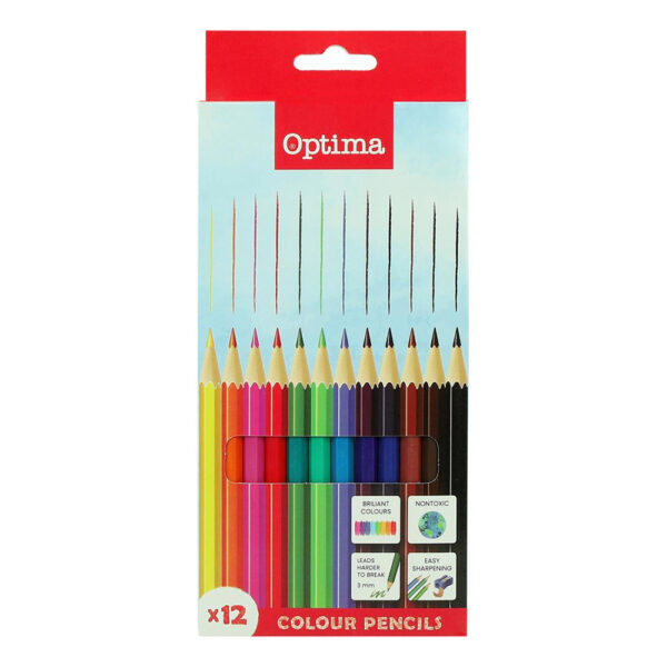 OPTIMA DRVENE BOJICE 1/12 - Papagaj